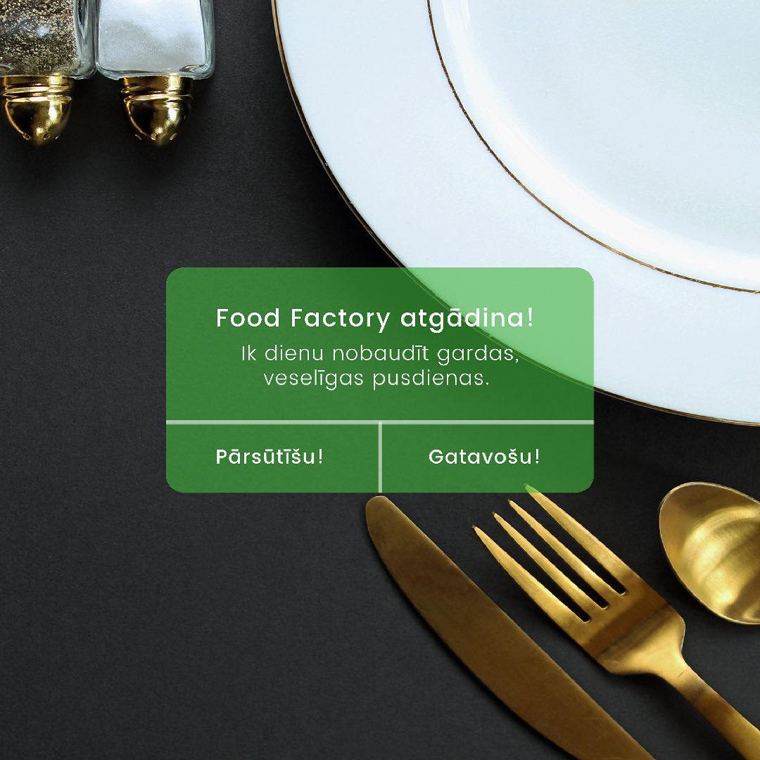 Food Factory – Taste Of a Better Life